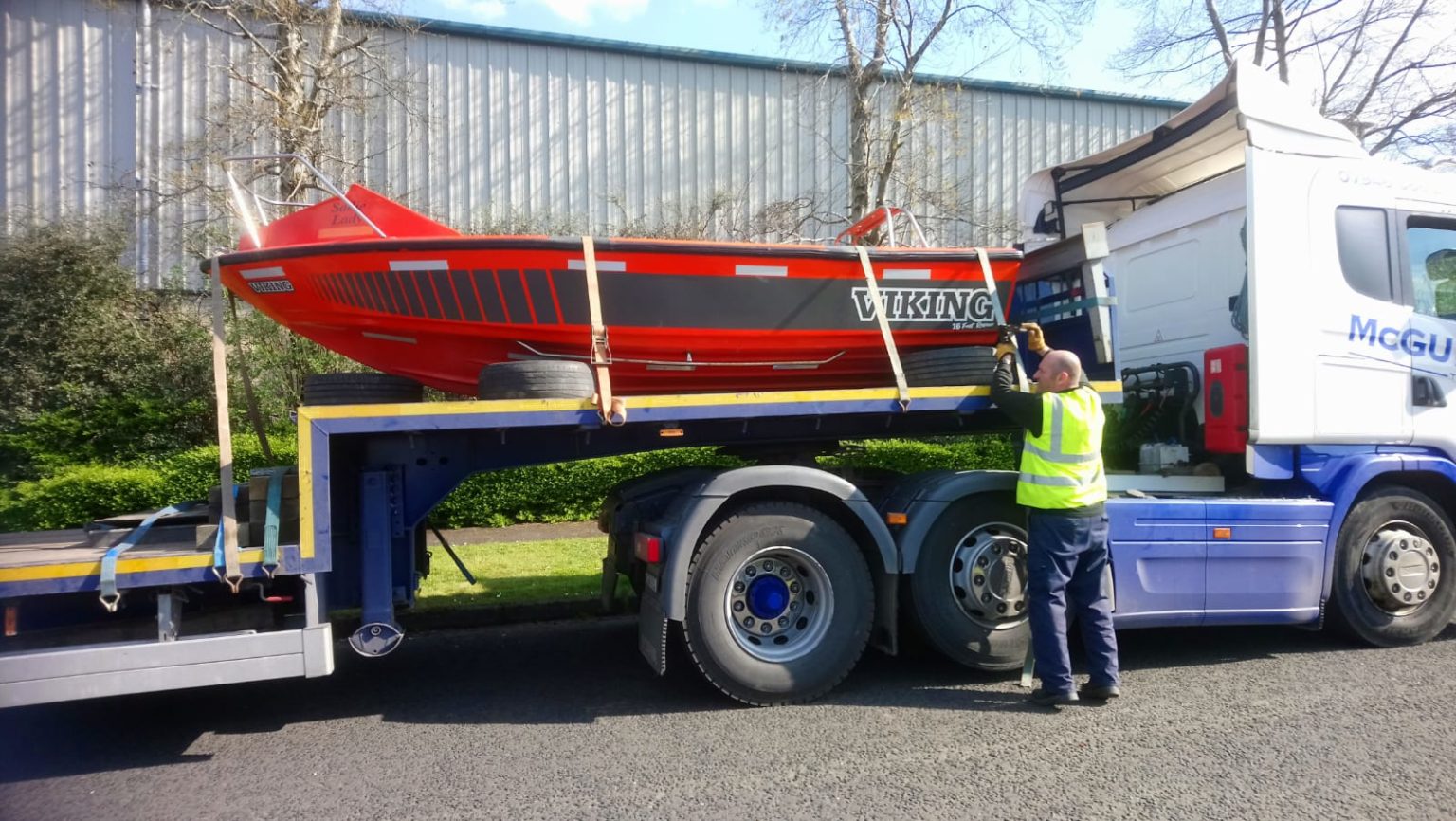Ex Commercial 4.7m Viking Rescue Boat SOLD | North East Trading Co